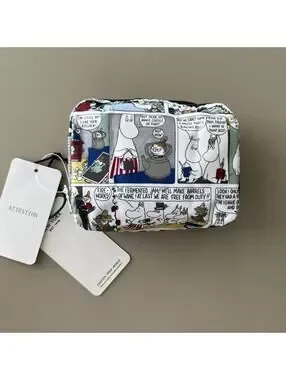 Lesportsac | Bags | Lesportsac Moomin Cartoon Small Square Cosmetic Nwt ...